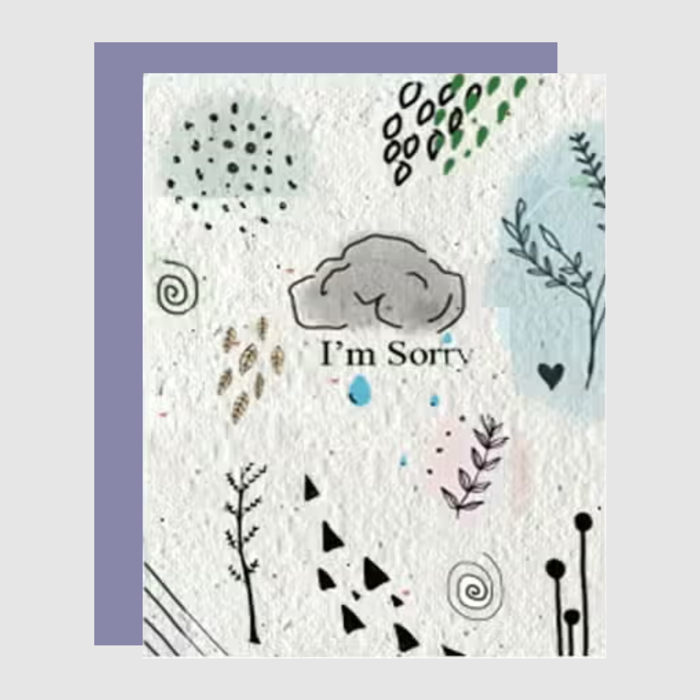 i'm sorry: eco-friendly seed paper plant-able card – Zero Waste Daniel